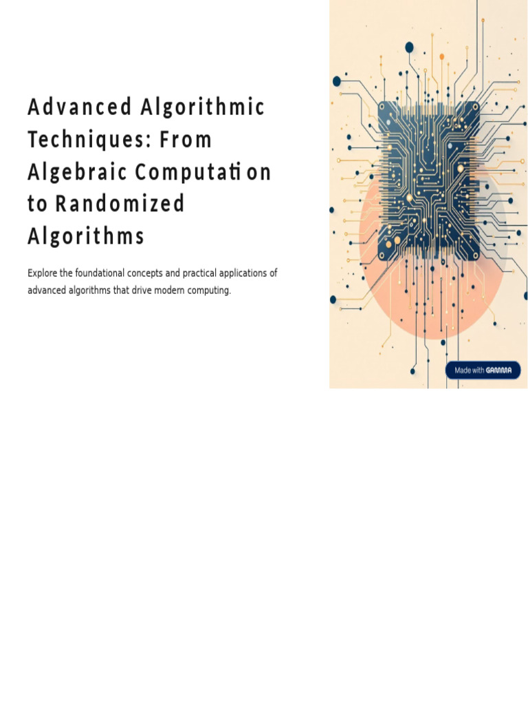 Advanced-Algorithmic-Techniques-From-Algebraic-Computation-to-Randomized-Algorithms (1) | PDF ...