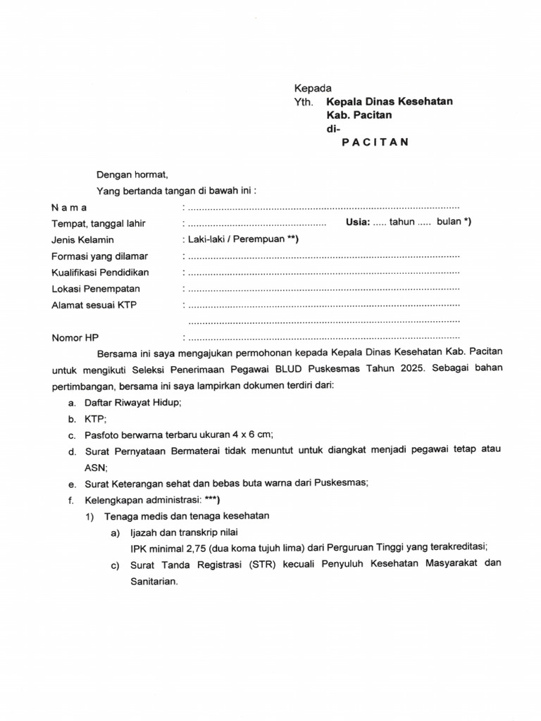 Berkas Blud Pkm (1) | PDF