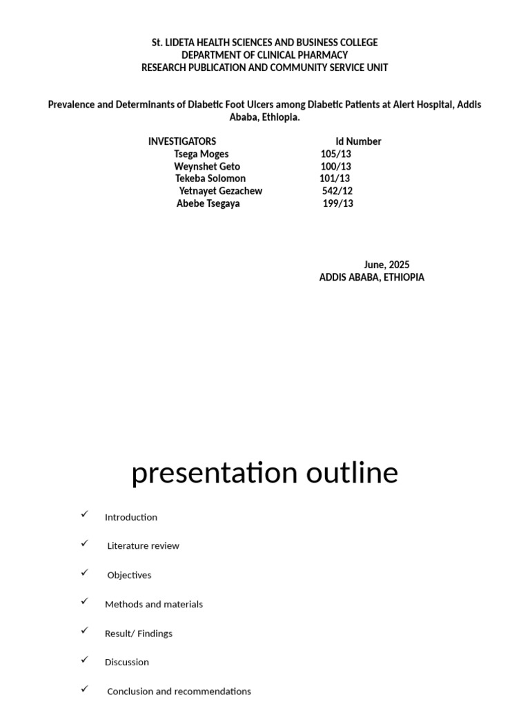 DFU POER | PDF | Diabetes | Diabetes Management