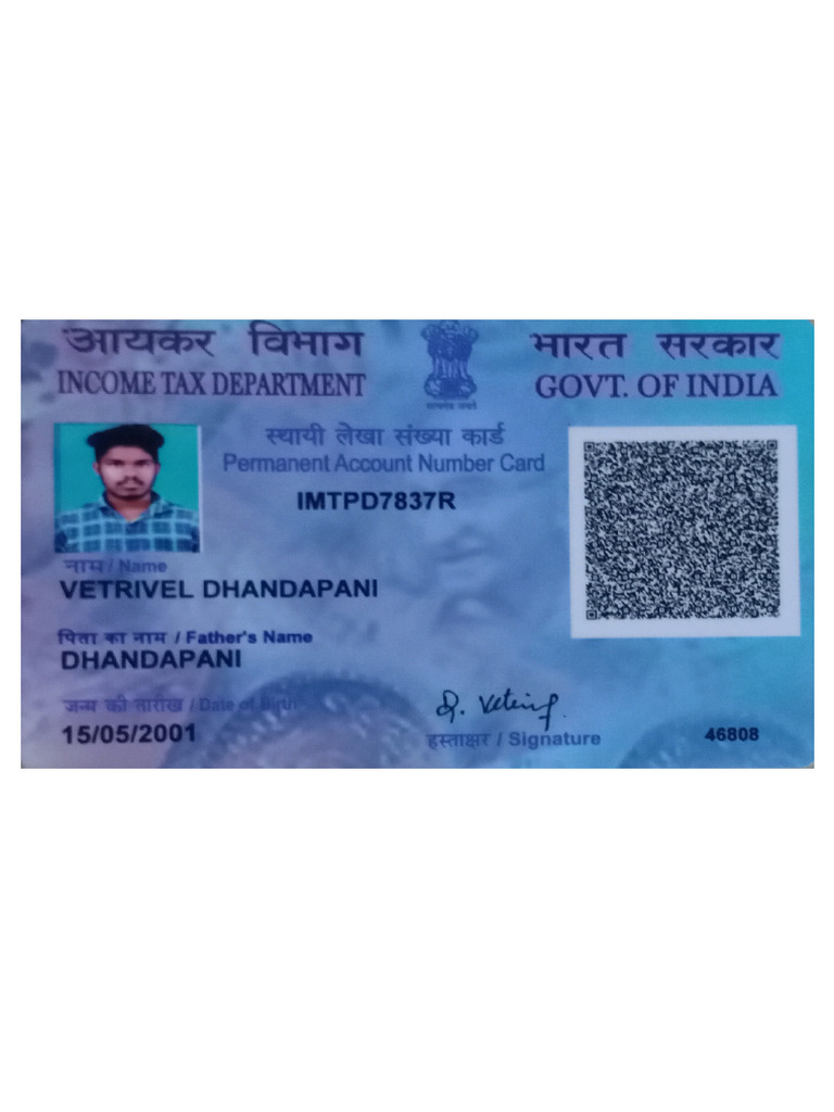 My Pan Card.. | PDF