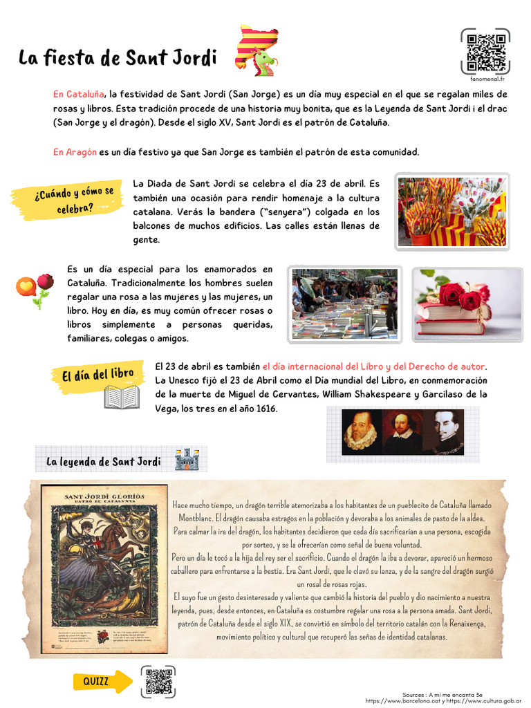 Dia de Sant Jordi Compressed 3 | PDF | Observancias