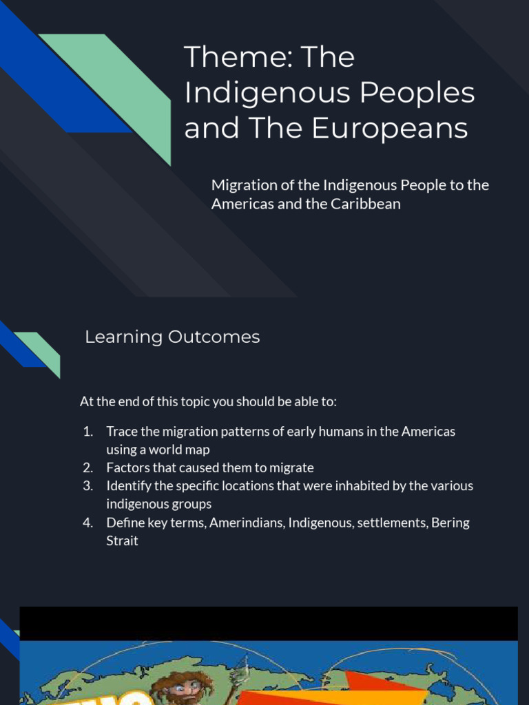 Migration Patterns of The Indigenous People - Supplementary | PDF ...