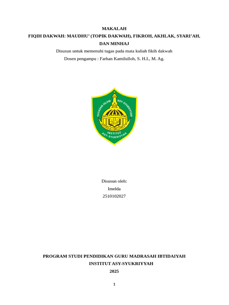 MAKALAH | PDF