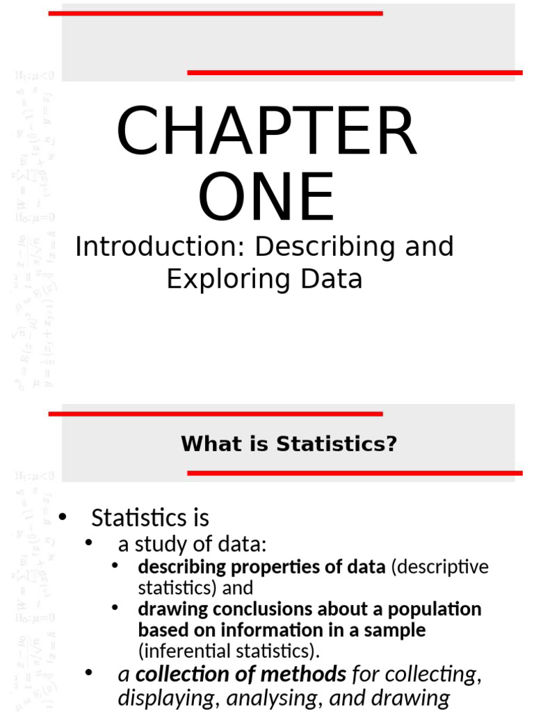 Understanding Statistics and Data Analysis | PDF | Level Of Measurement ...