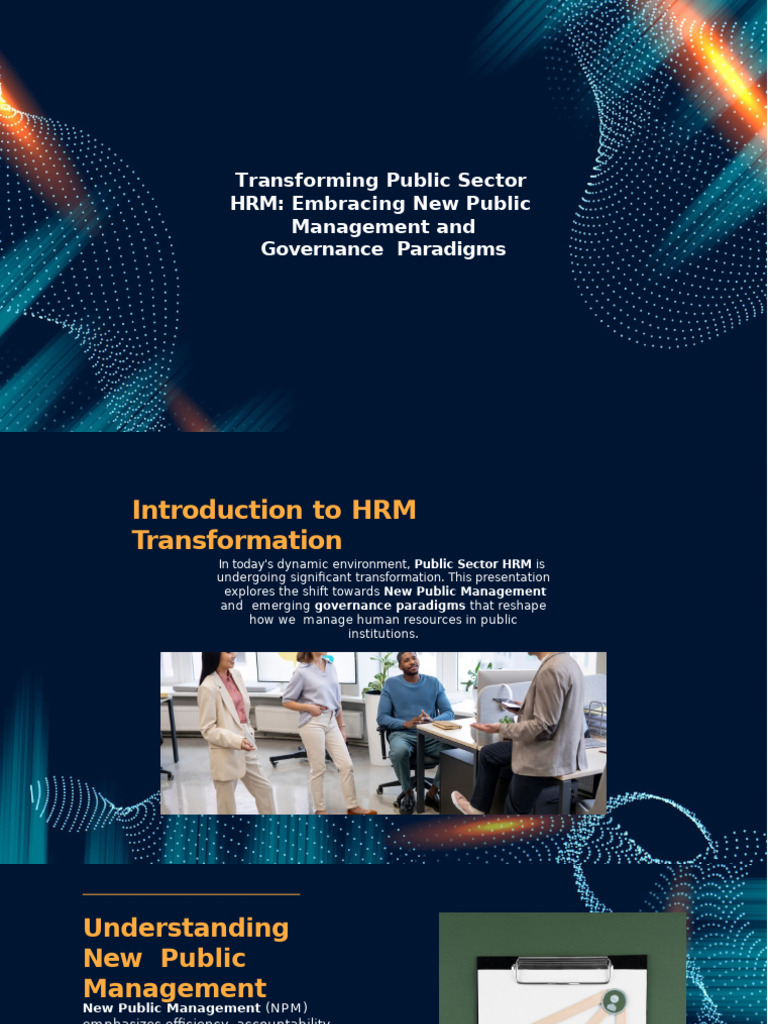 1.3 The Shift in Public Sector HRM | PDF | Human Resource Management ...