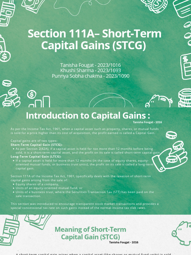 Section 111A (Group 17) - 20251103 - 082616 - 0000 | PDF | Capital Gain ...