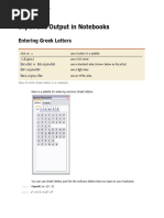 Equation Shortcuts for Word and Google Docs | PDF | Writing | Notation