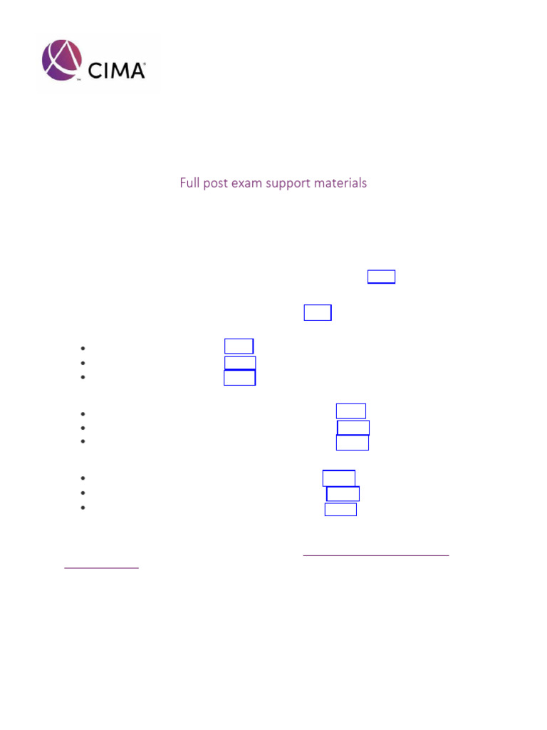 February 2020 CIMA Case Study Insights | PDF | Sound Recording And ...