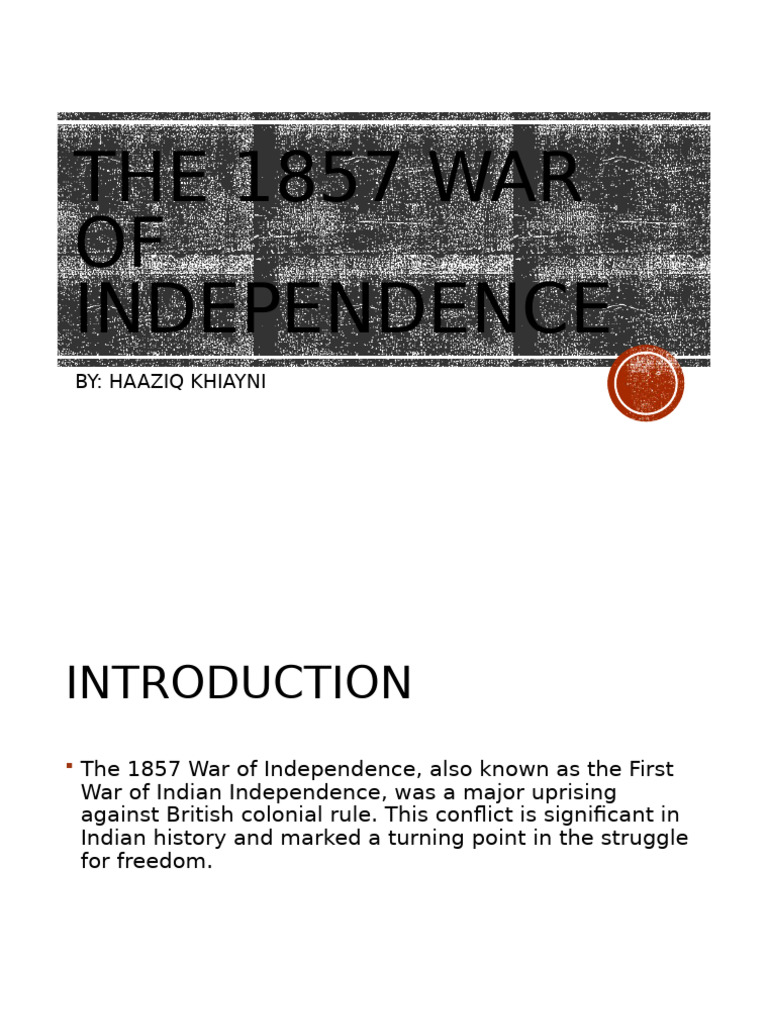 1857_War_of_Independence_Presentation_Extended | PDF | Indian Rebellion ...