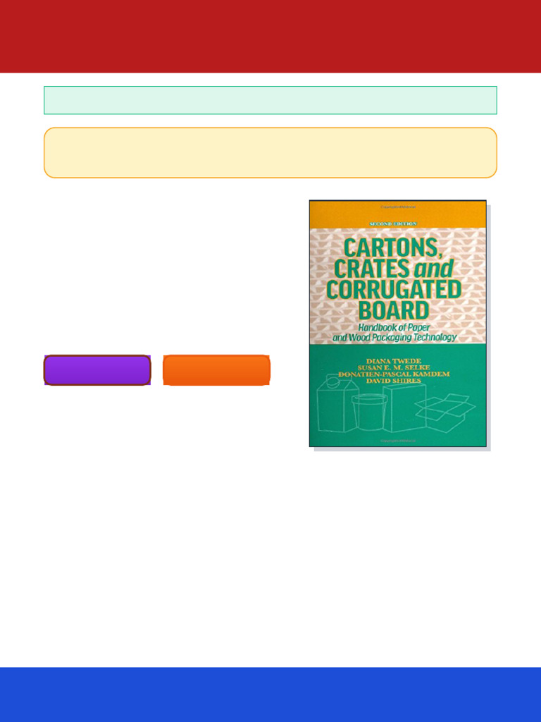 Cartons Crates and Corrugated Board Handbook of Paper and Wood ...