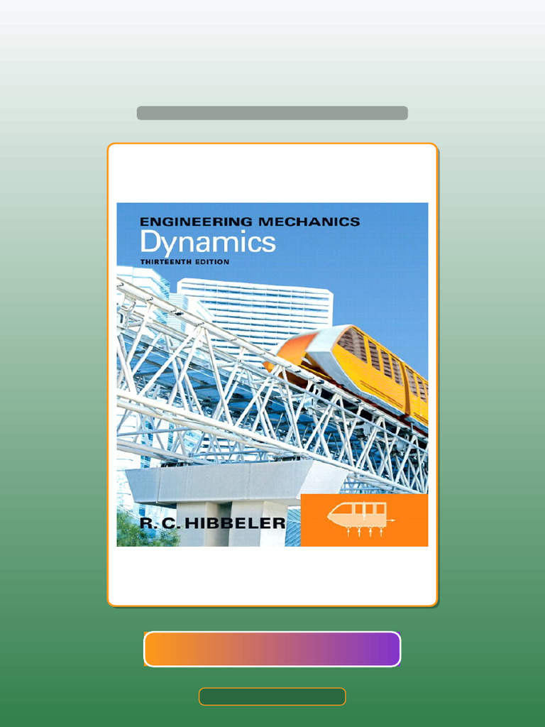 Answers for Engineering Mechanics Dynamics 13th Edition by Hibbeler ...