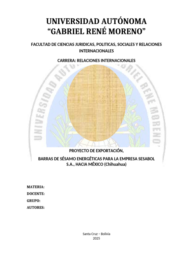 Caratula Proyecto | PDF