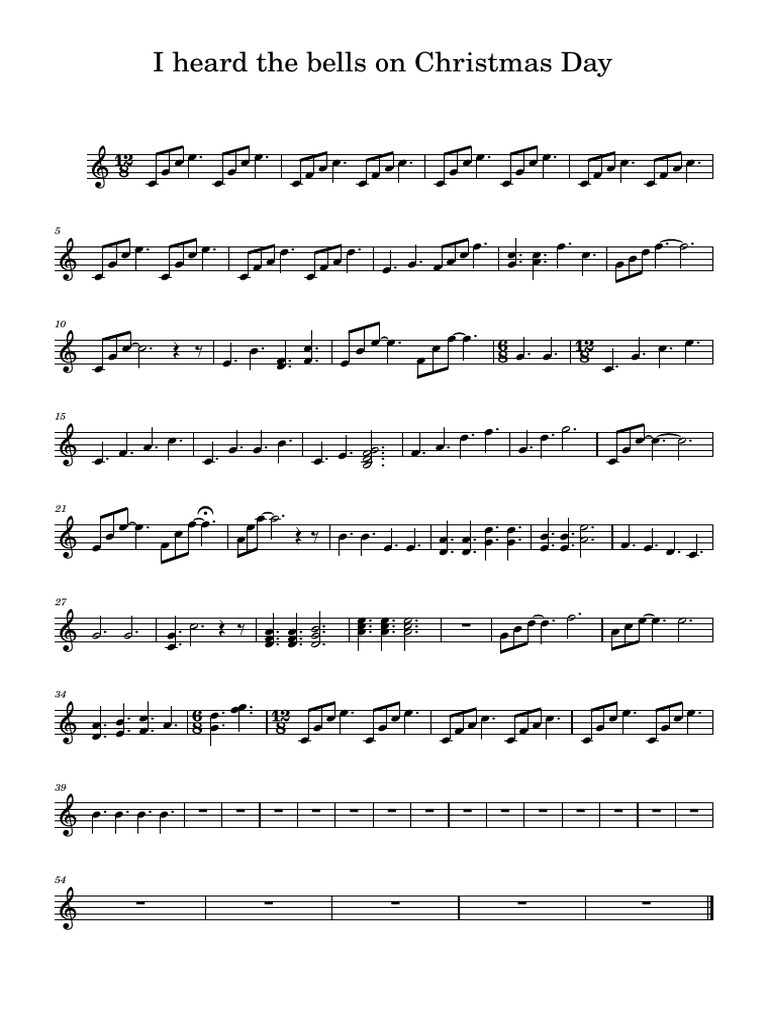 I Heard the Bells on Christmas Day | PDF