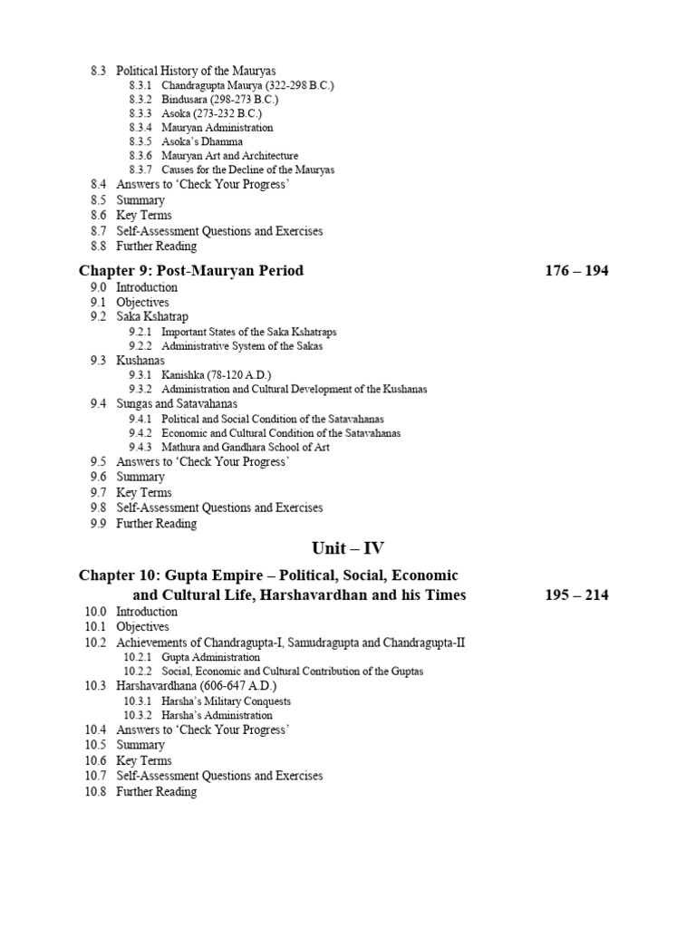 History of India From The Earliest Time 122 Ad-8 | PDF
