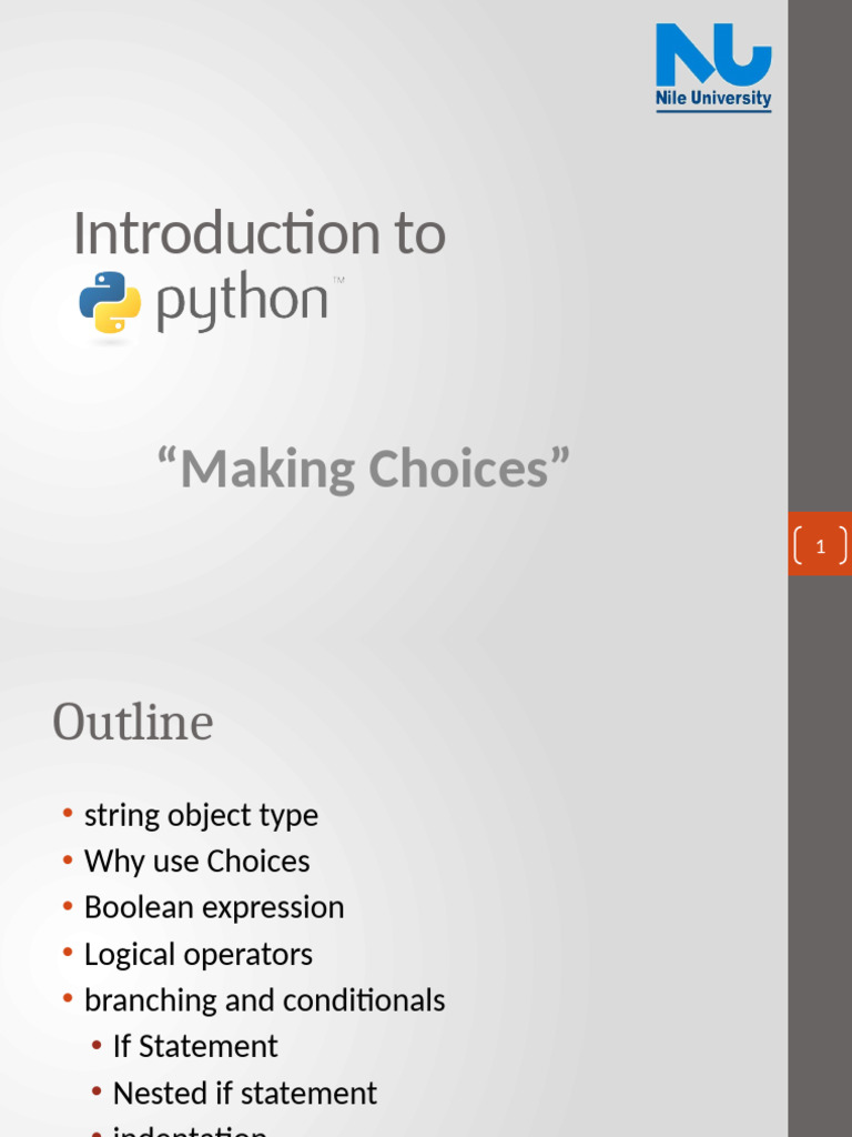 2 Making Choices V2 (2) (Autosaved) 2 | PDF | Boolean Data Type ...