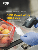 CIPD Good Work Index 2025 Report | PDF | Employment | Freelancer