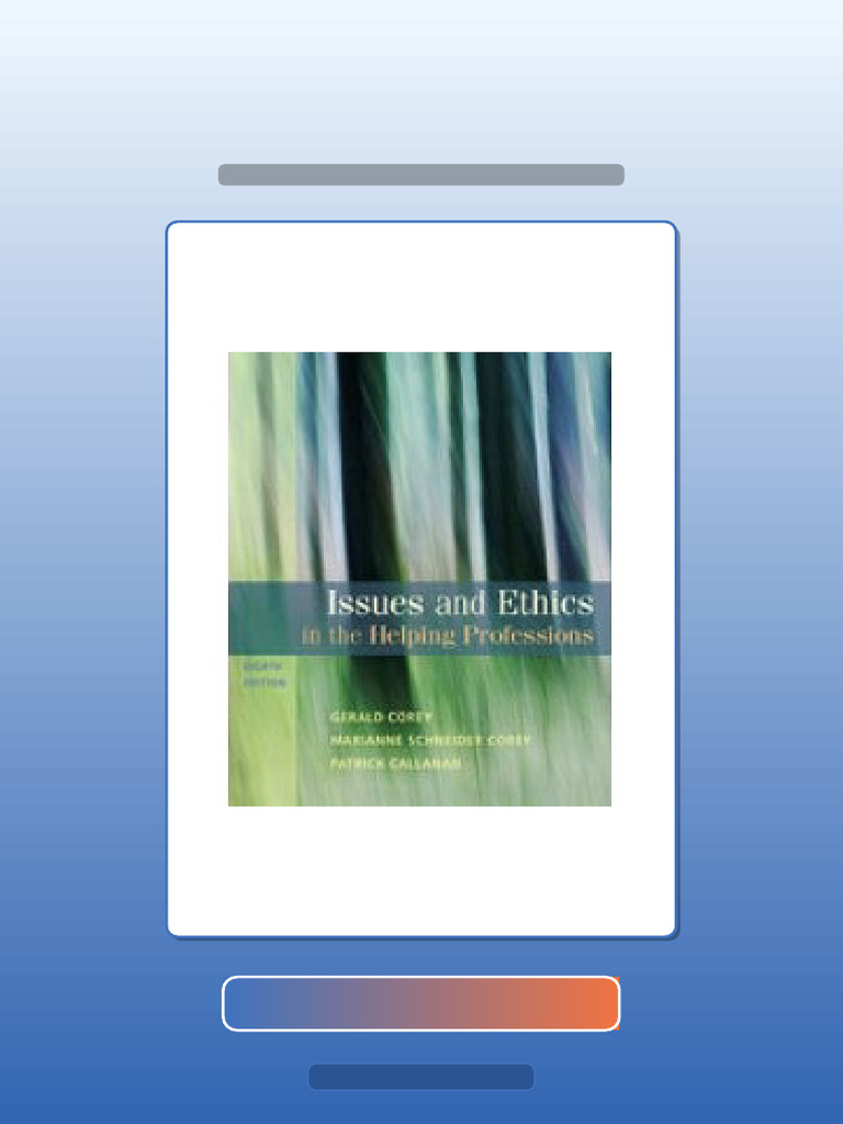 Answers For Issues and Ethics in The Helping Professions 8th Edition ...