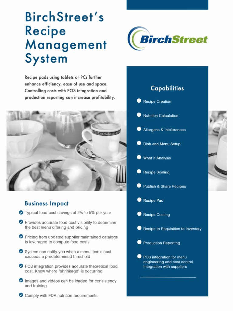 BirchStreet’s Recipe Management System.png | PDF