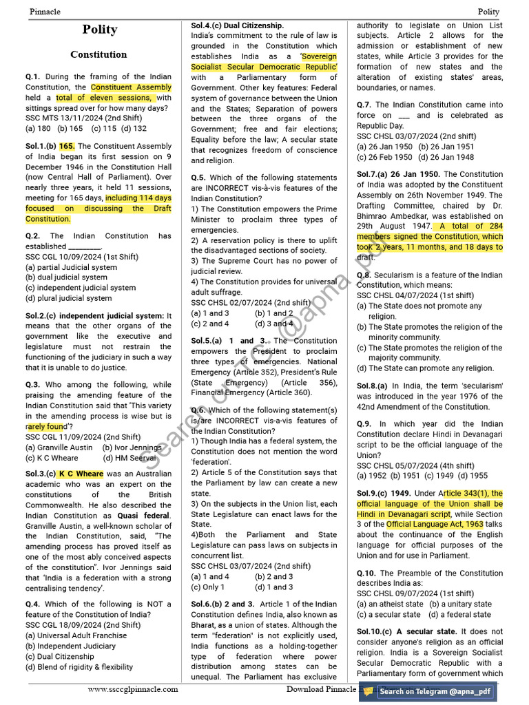 Polity | PDF | Constitution | Government