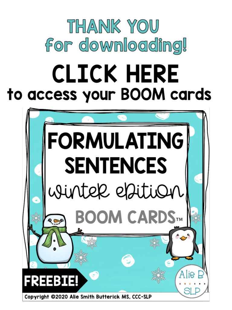 Access Your Boom Cards Instructions | PDF