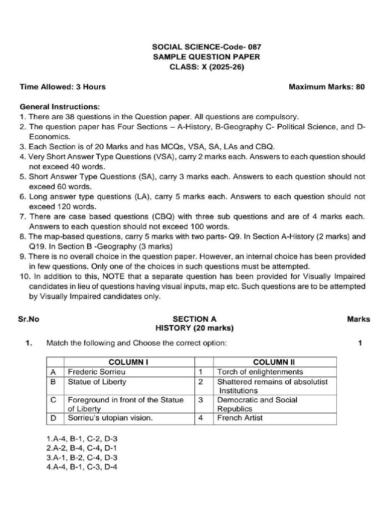 Sample Paper | PDF