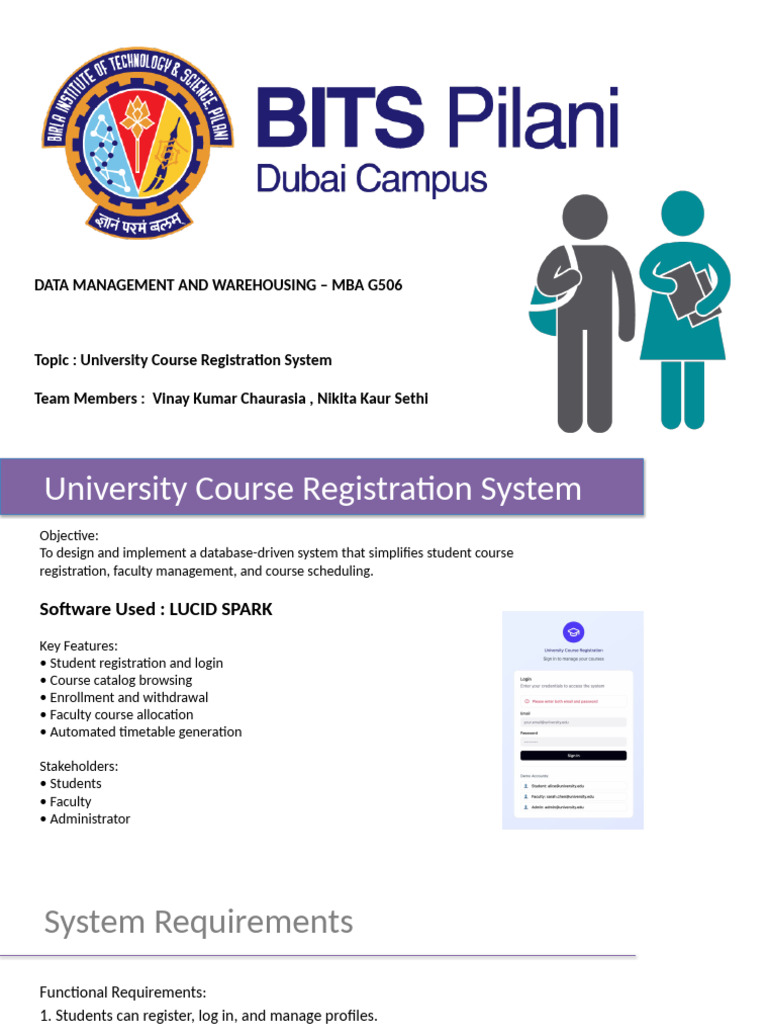 University Course Registration System | PDF