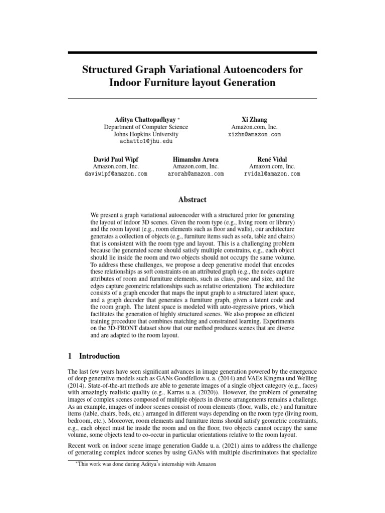 Structured Graph Variational Autoencoder | PDF | Applied Mathematics