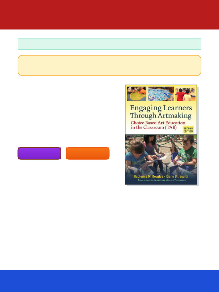 Engaging Learners Through Artmaking Choice Based Art Education in the ...