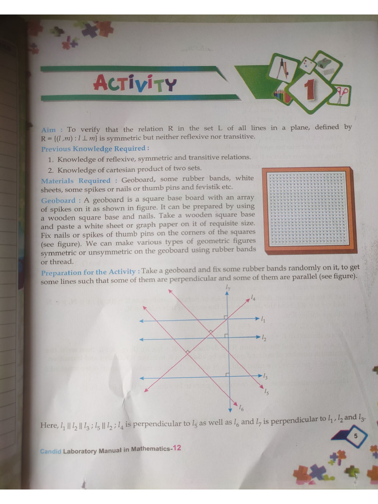 Maths Activities Class 12 | PDF