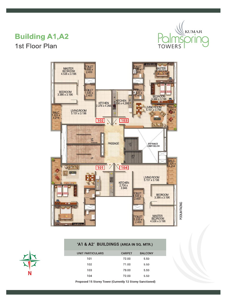 PST A1 & A2 Floor Plans | PDF
