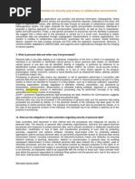 ISO 27701 Controls List | PDF