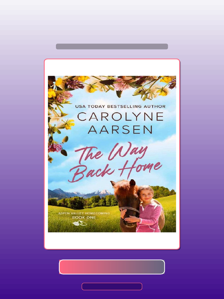 Bundle of The Way Back Home A Sweet Small Town Romance Aspen Valley ...