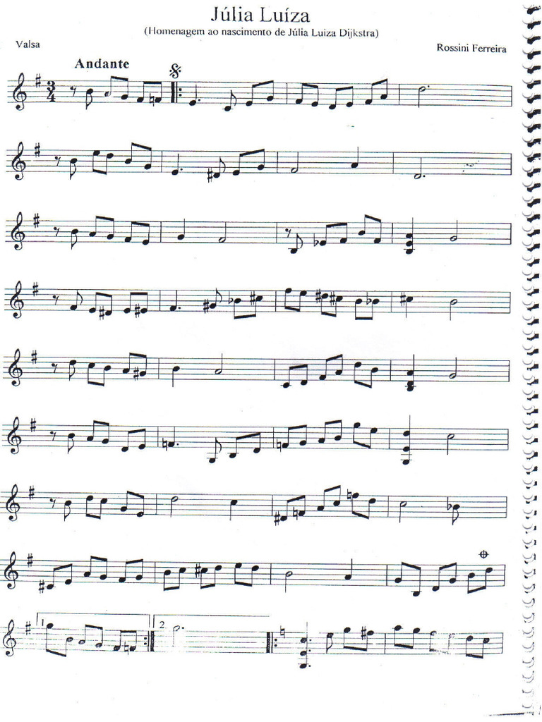 Julia Luiza - Rossini Ferreira | PDF