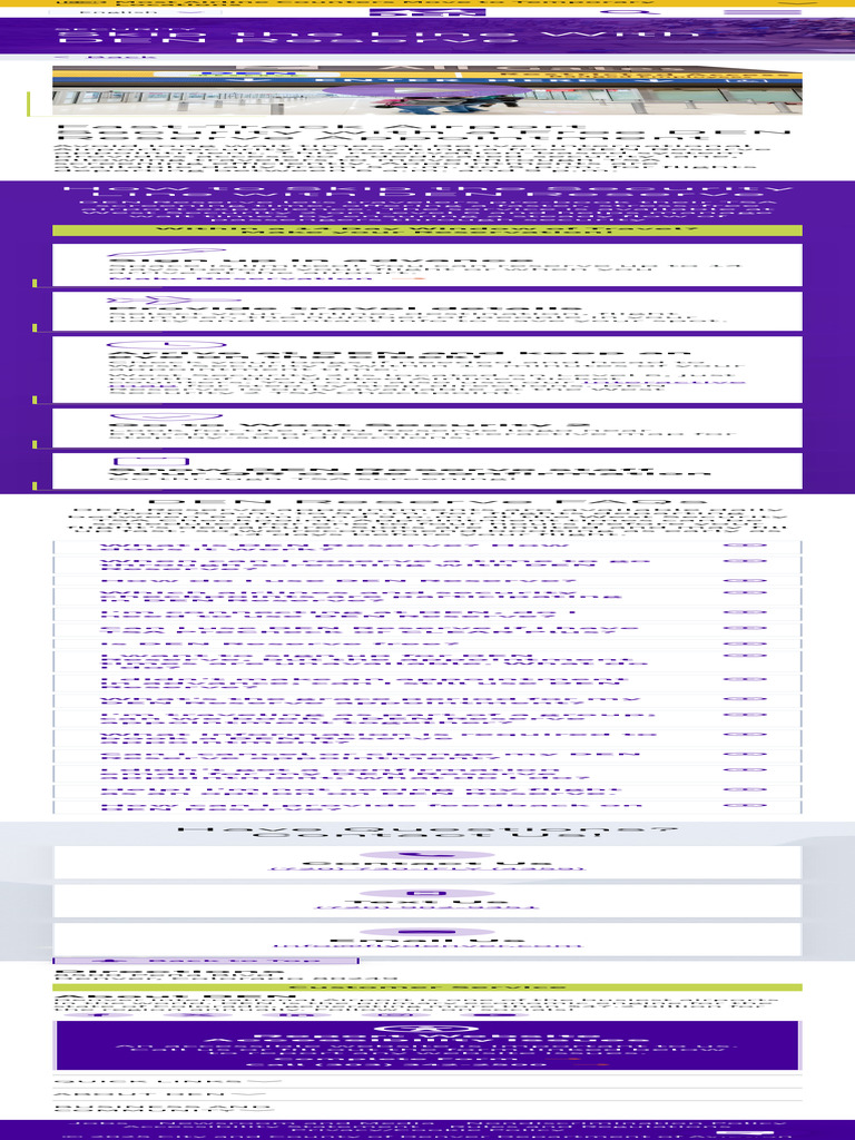 Skip Airport Security with DEN Reserve | PDF | Transportation Security ...