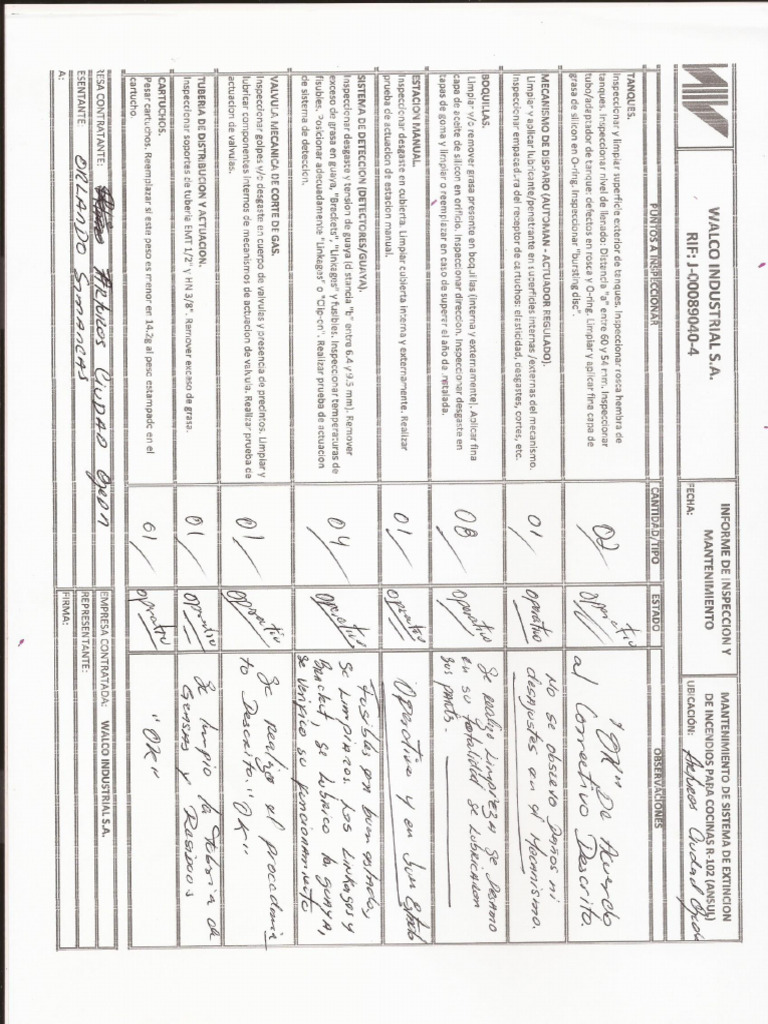 ARTUROS.MTTO.OJEDA | PDF