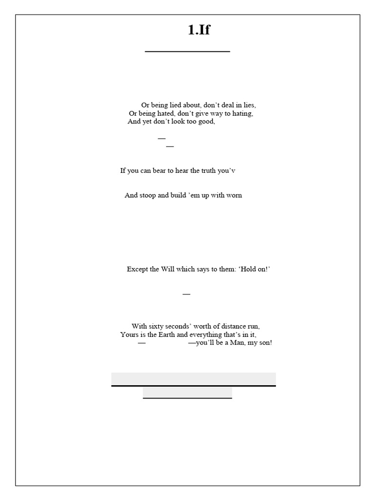 English Recitation Grade 7 | PDF