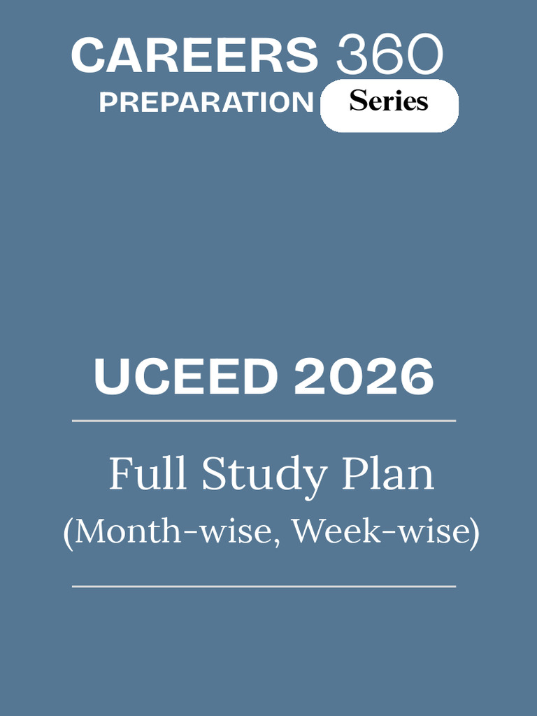 UCEED 2026 Study Plan Guide | PDF | Multiple Choice | Drawing
