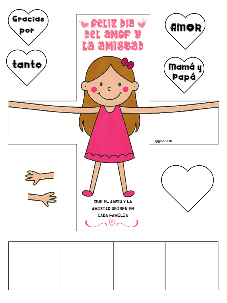 Tarjeta Amor Y Amistad Pdf