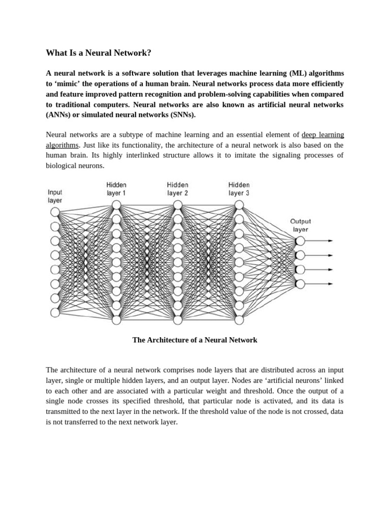 types of Neural Network | PDF | Machine Learning | Deep Learning