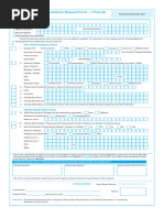 IndusInd Bank Customer Request Form | PDF