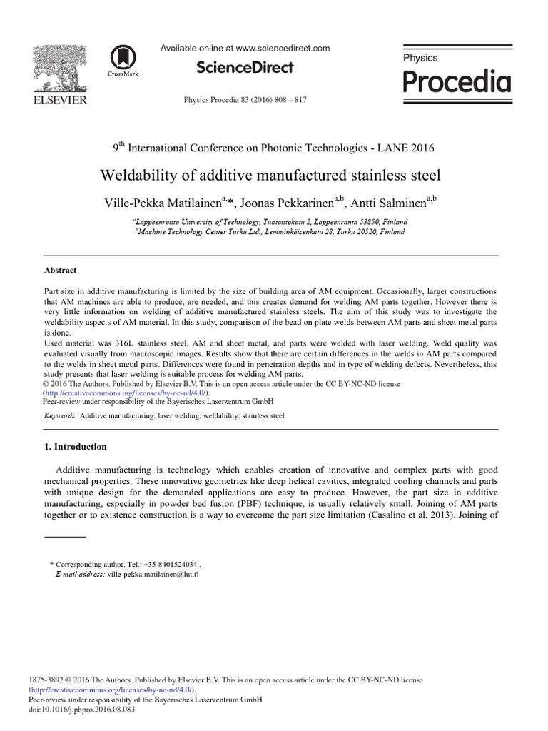 3-Igh Cycle Fatigue Strength of Additively Manufactured AISI 316L ...