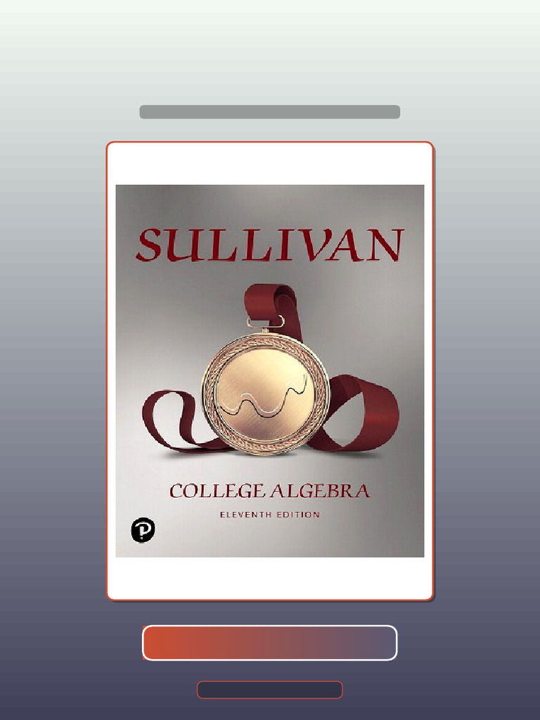 Test Bank for College Algebra 11th Edition Michael Sullivan | PDF ...