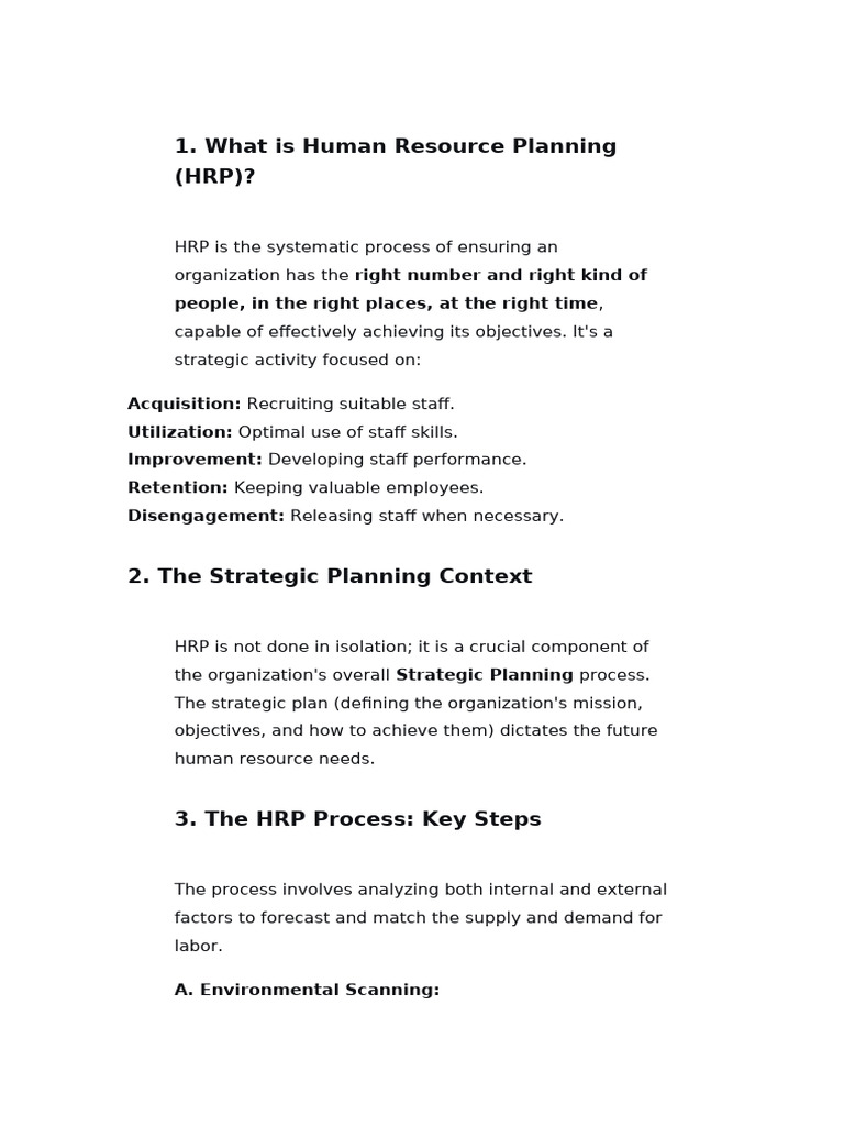 unit one hrm | PDF | Human Resource Management | Employment