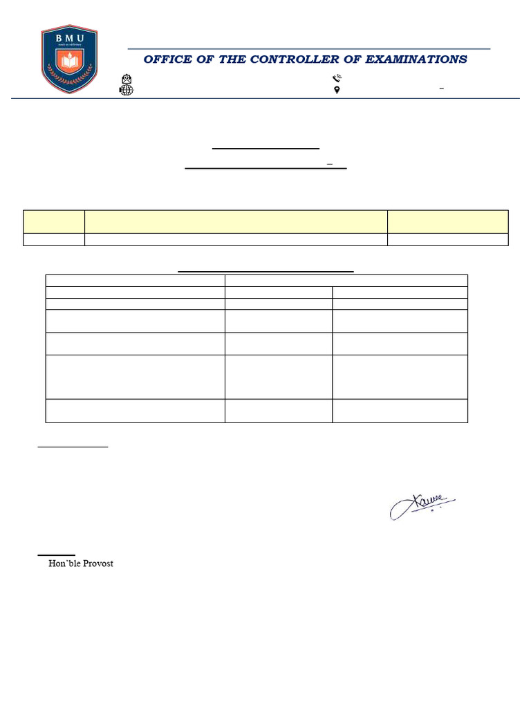 323 - Exam Form Fill-Up Notification - Semester 1 - Winter-2025 | PDF