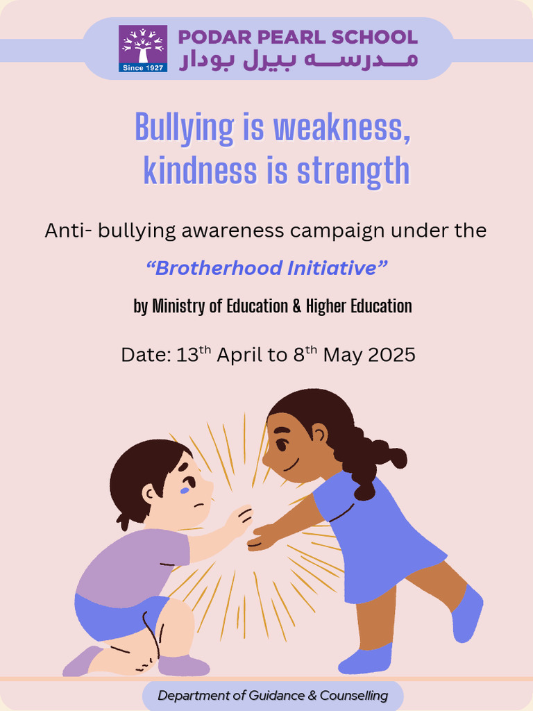 Anti-Bullying Awareness Campaign 2025 | PDF