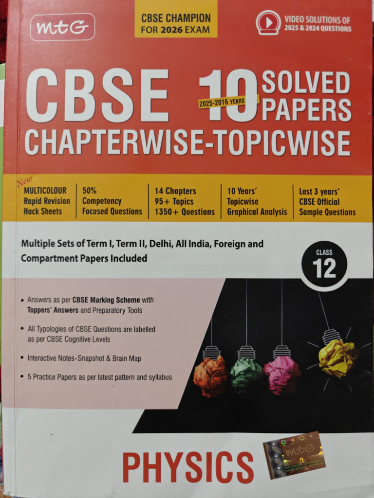 MTG CBSE Champion Modern Physics Chapter PDF | PDF