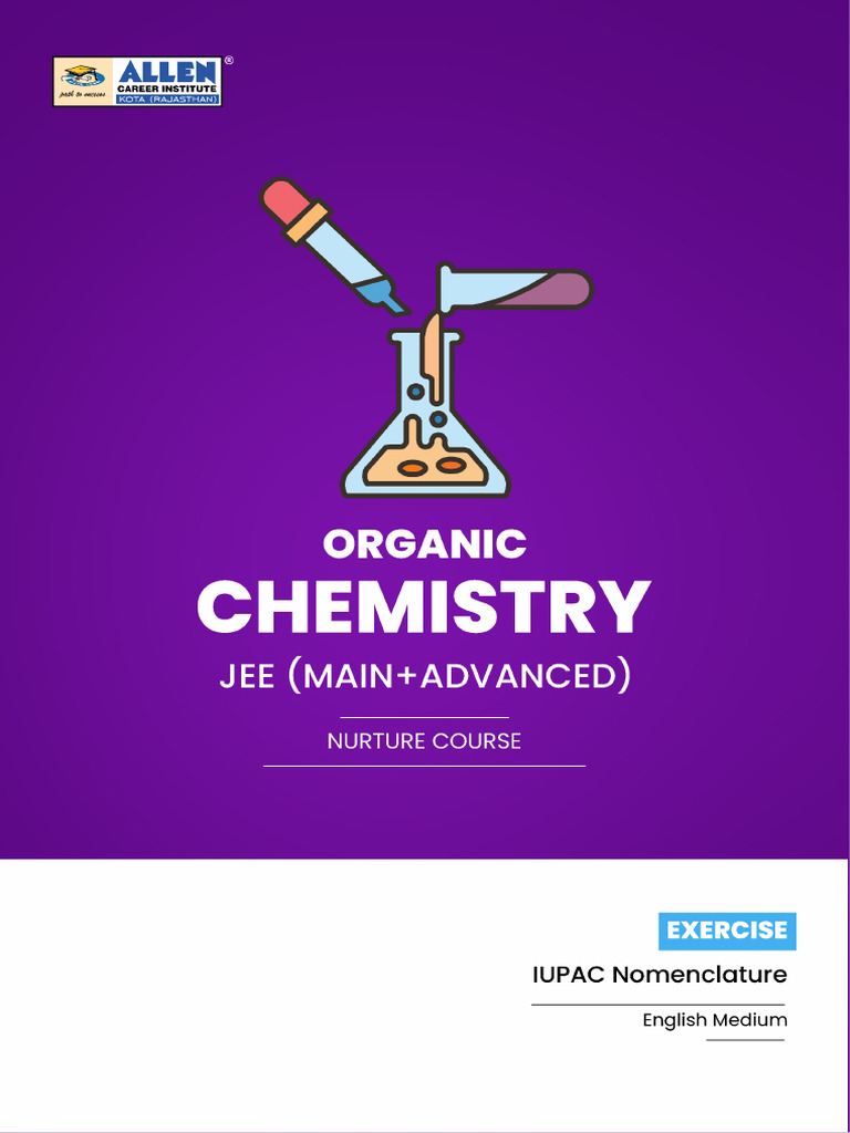 Chemistry Exercise: IUPAC Naming Quiz | PDF | Chemistry | Carbon Compounds