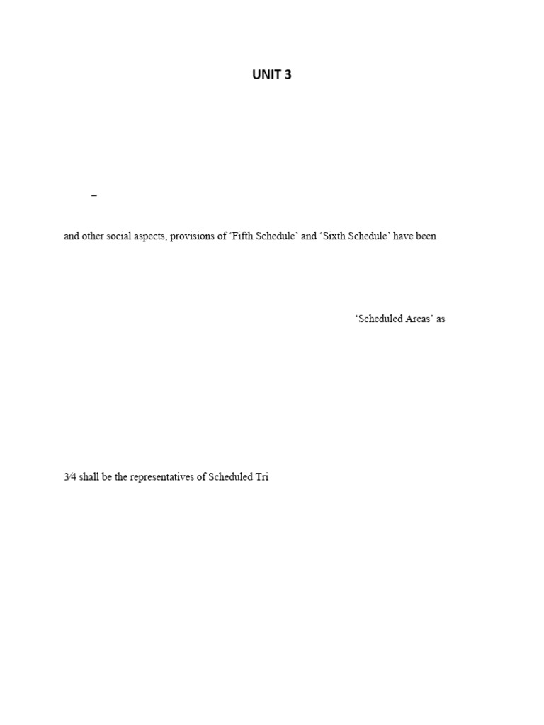 Asymmetrical Federalism and Panchayati Raj | PDF | Governance | Government