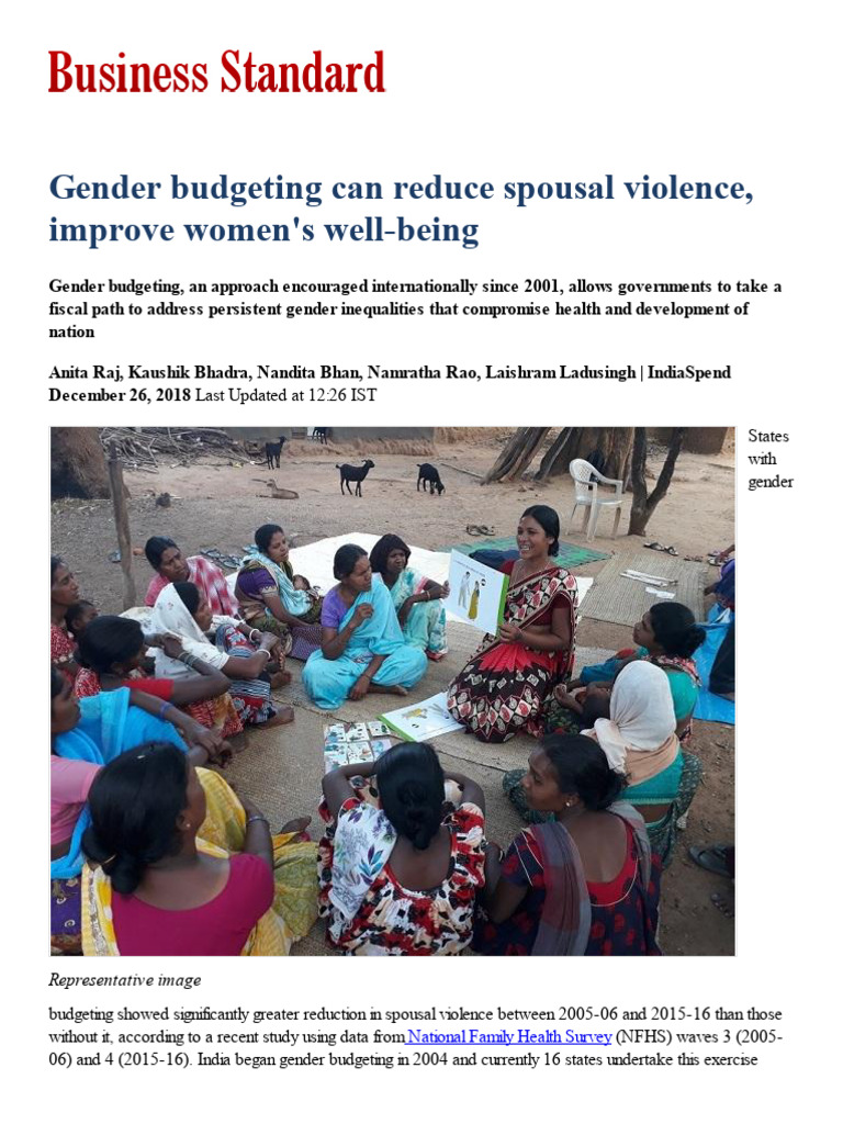 26 12 2018 Business Standard | PDF | Domestic Violence | Violence