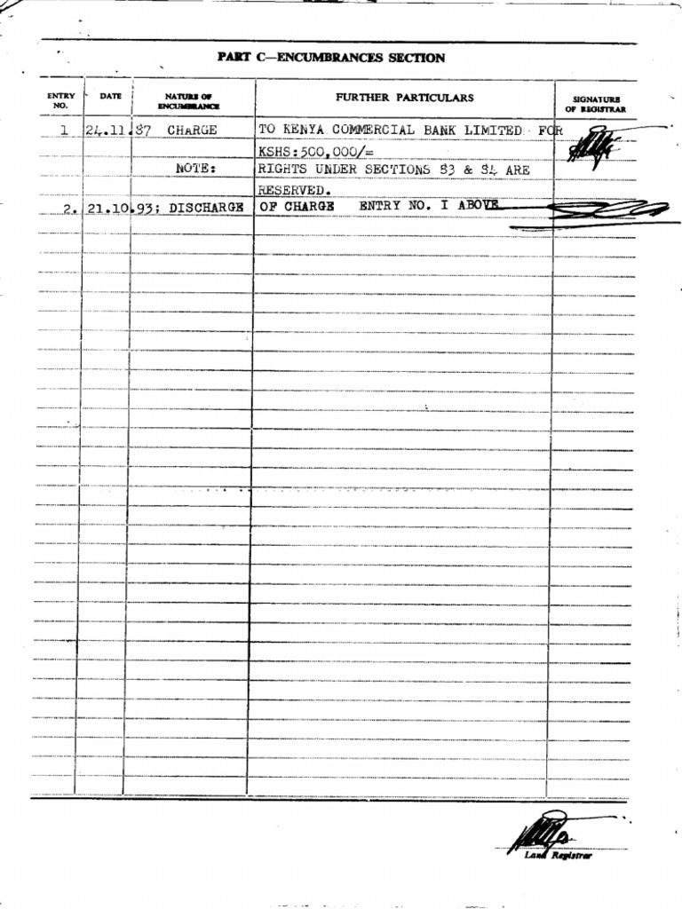 Land Certificate 2 | PDF